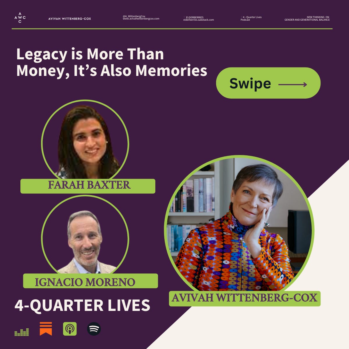 Farah Baxter & Ignacio Moreno: Legacy is More Than Money, It’s Also ...