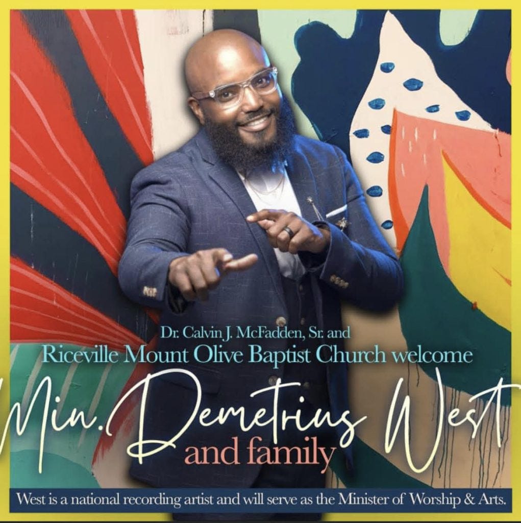 Demetrius West Is Houston Bound - by uGospel News Desk