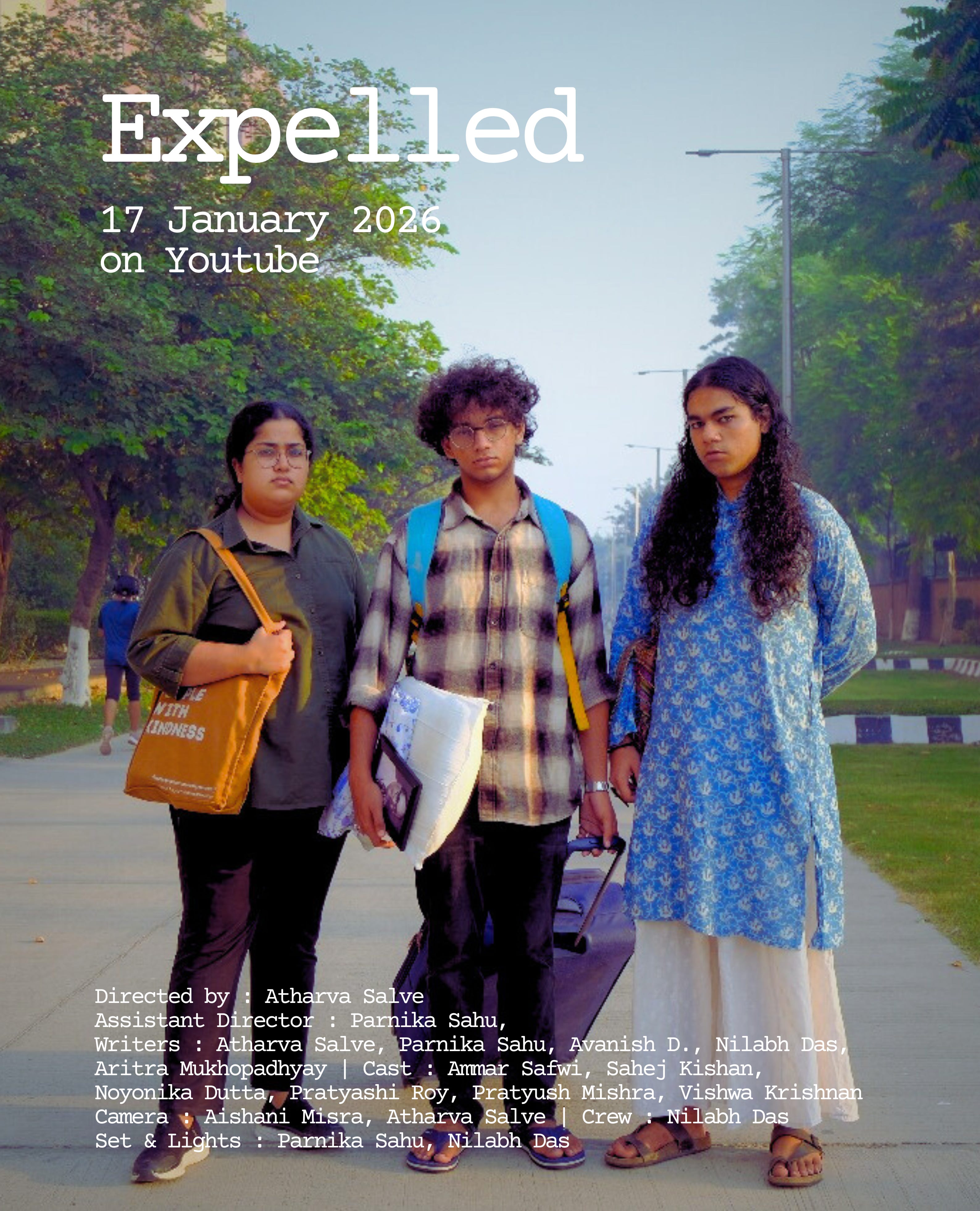 Going back, Expelled Premiere, and Spring 2026.