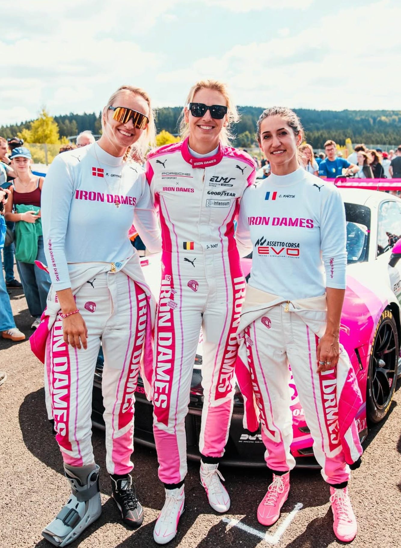 Pink is the new black: How the Iron Dames are reclaiming the colour on ...