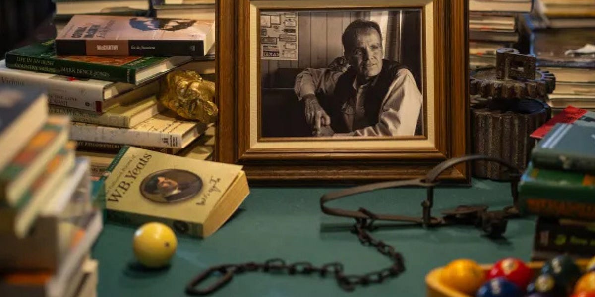 Cormac McCarthy Was a Hoarder?? - by Ian Cattanach