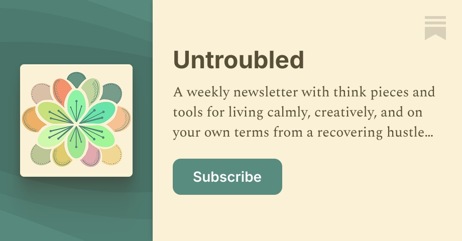 Untroubled | Lucinda Bradshaw | Substack