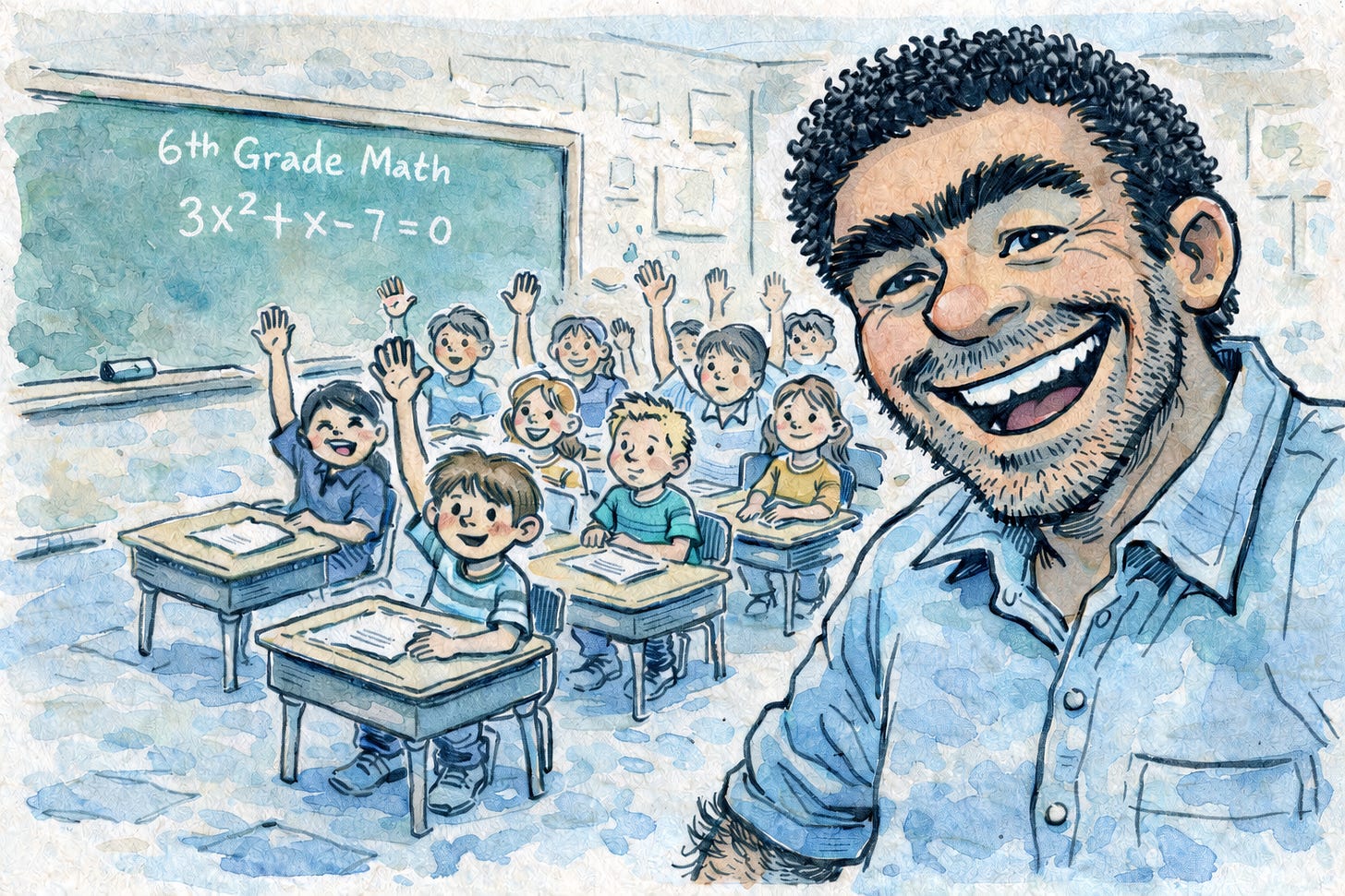 The weirdest and best grade-school teacher I ever had