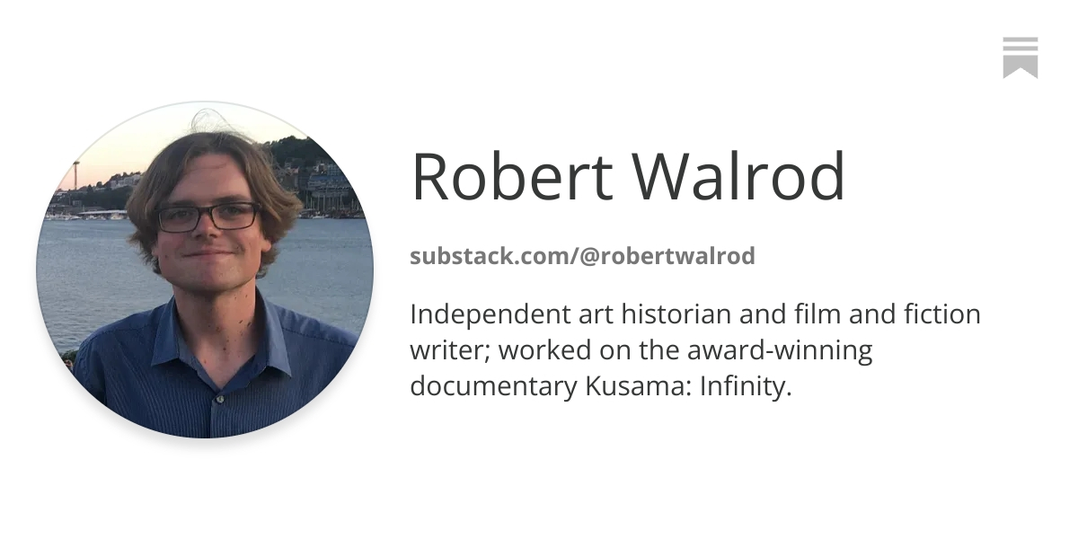 Robert Walrod | Substack
