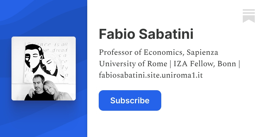 Fabio Sabatini | Substack