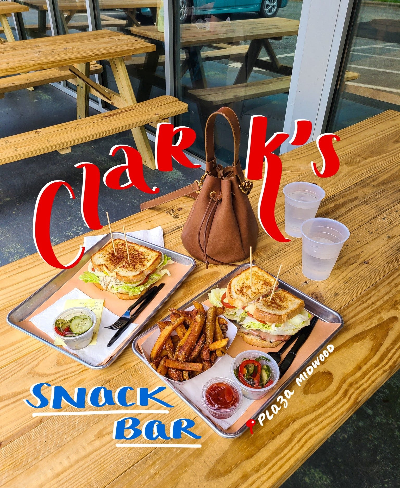 Clark's Snack Bar - by Catherine - CATHZINE