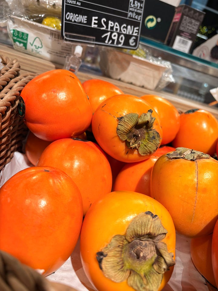 On baking Eric Kim's roasted persimmon cake