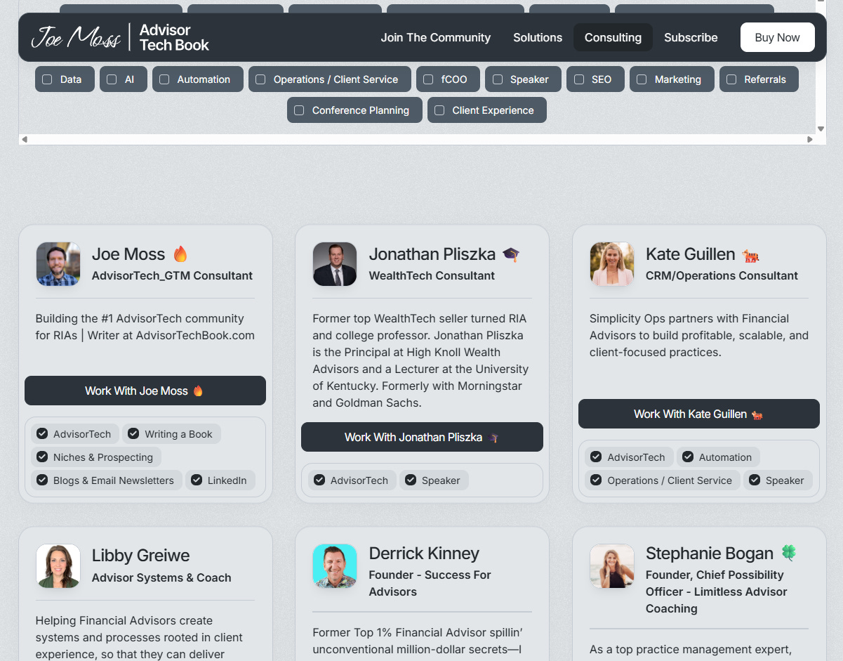 Announcing Kitces Advisor "Services" Map - by Joe Moss 🚀🔥