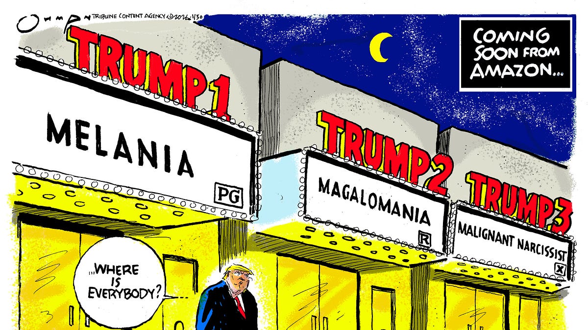 Your Daily Cartoon! - by Jack Ohman’s You Betcha!