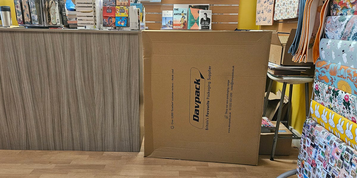 Receipt from the Bookshop #95 - by Katie Clapham