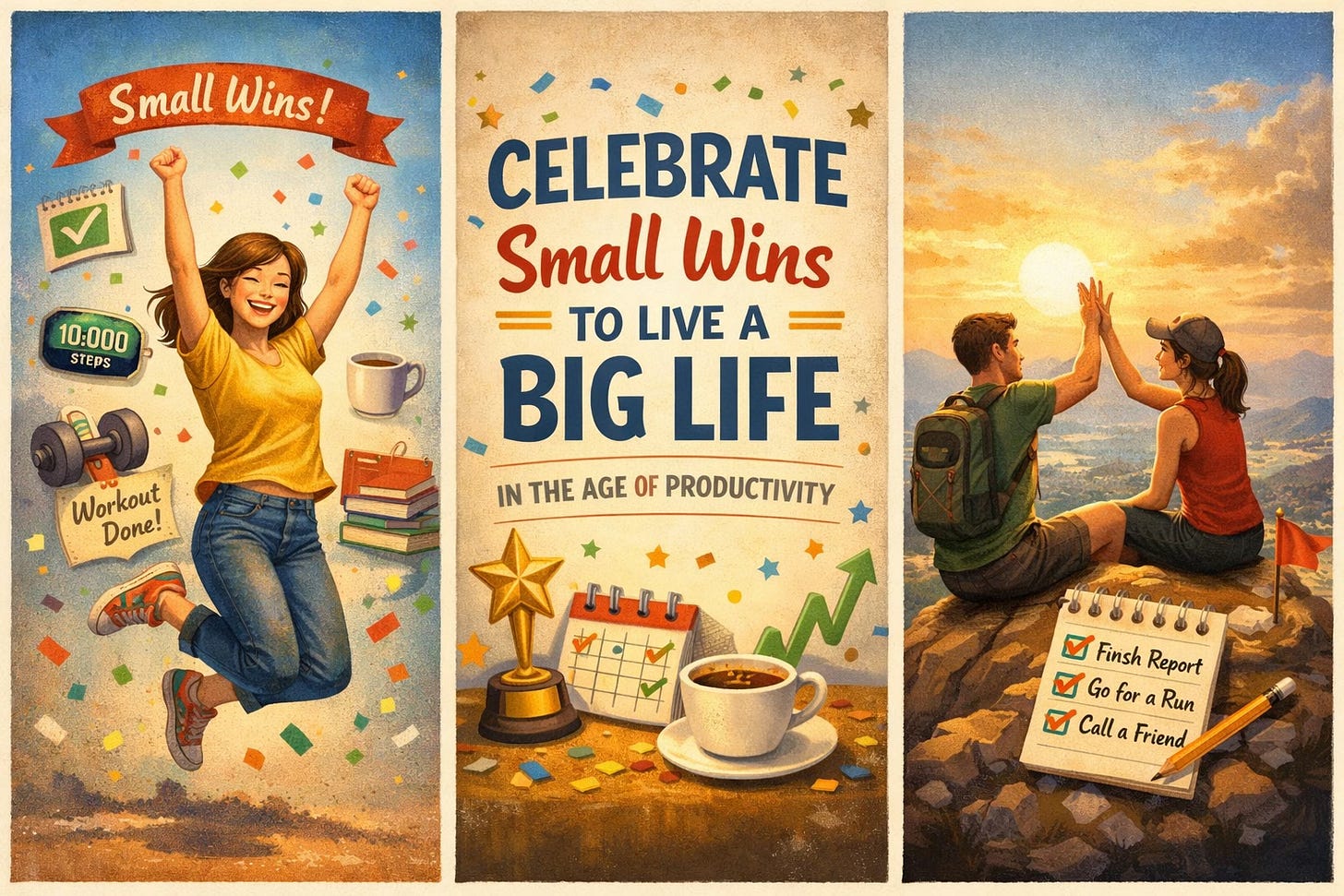 Celebrate Small Wins to Live a Big Life in the Age of Productivity