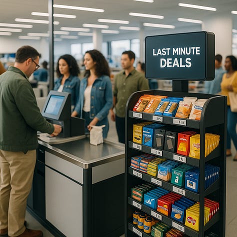 impulse purchase area