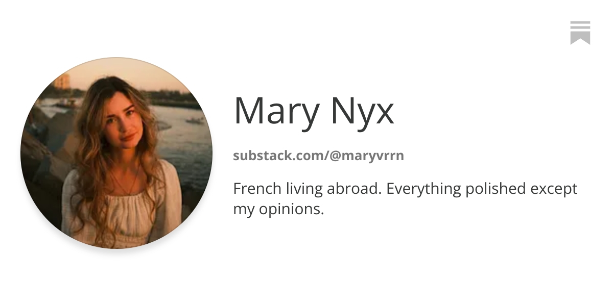 Mary | Substack