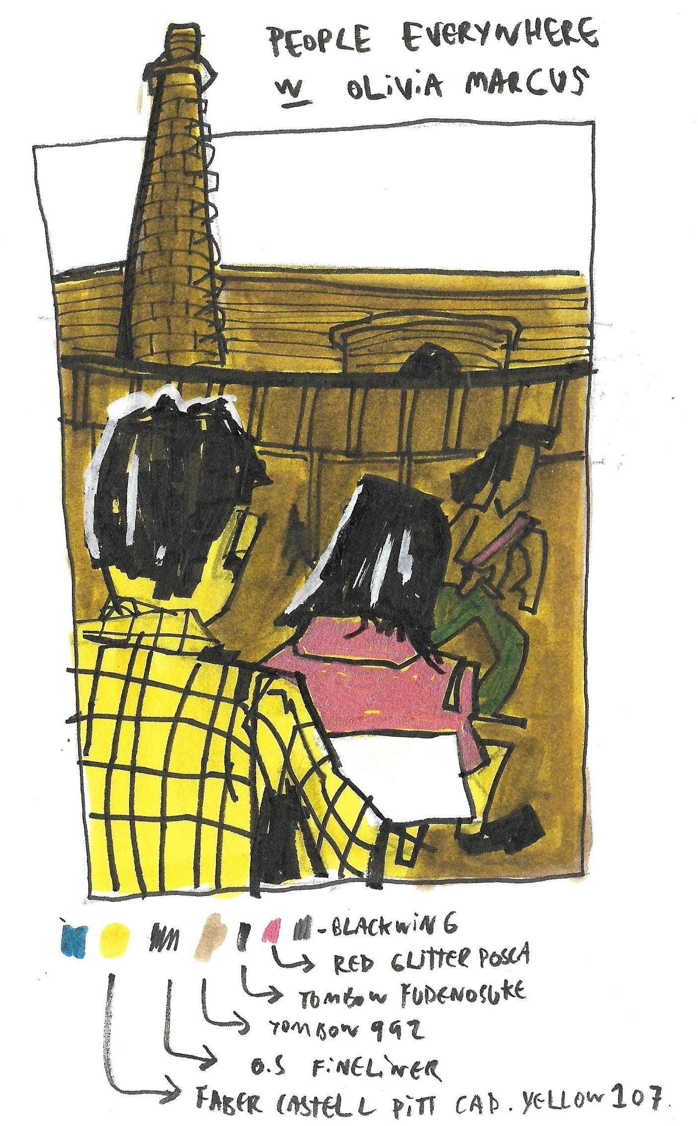 Daylight robbery: Stealing drawing ideas from Olivia Marcus