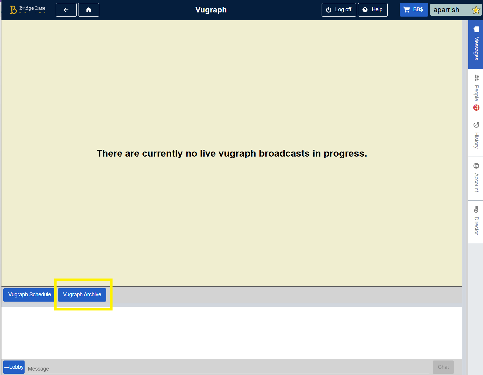 VuGraph Instructions - by Adam Parrish