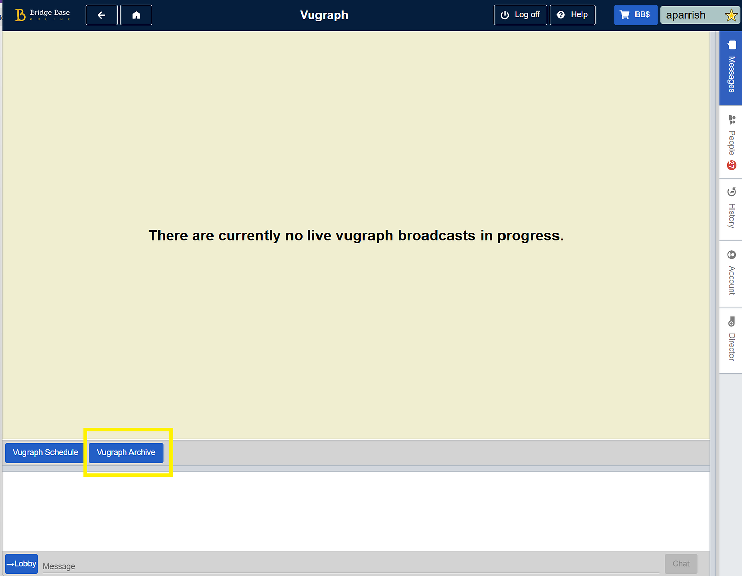 VuGraph Instructions - by Adam Parrish