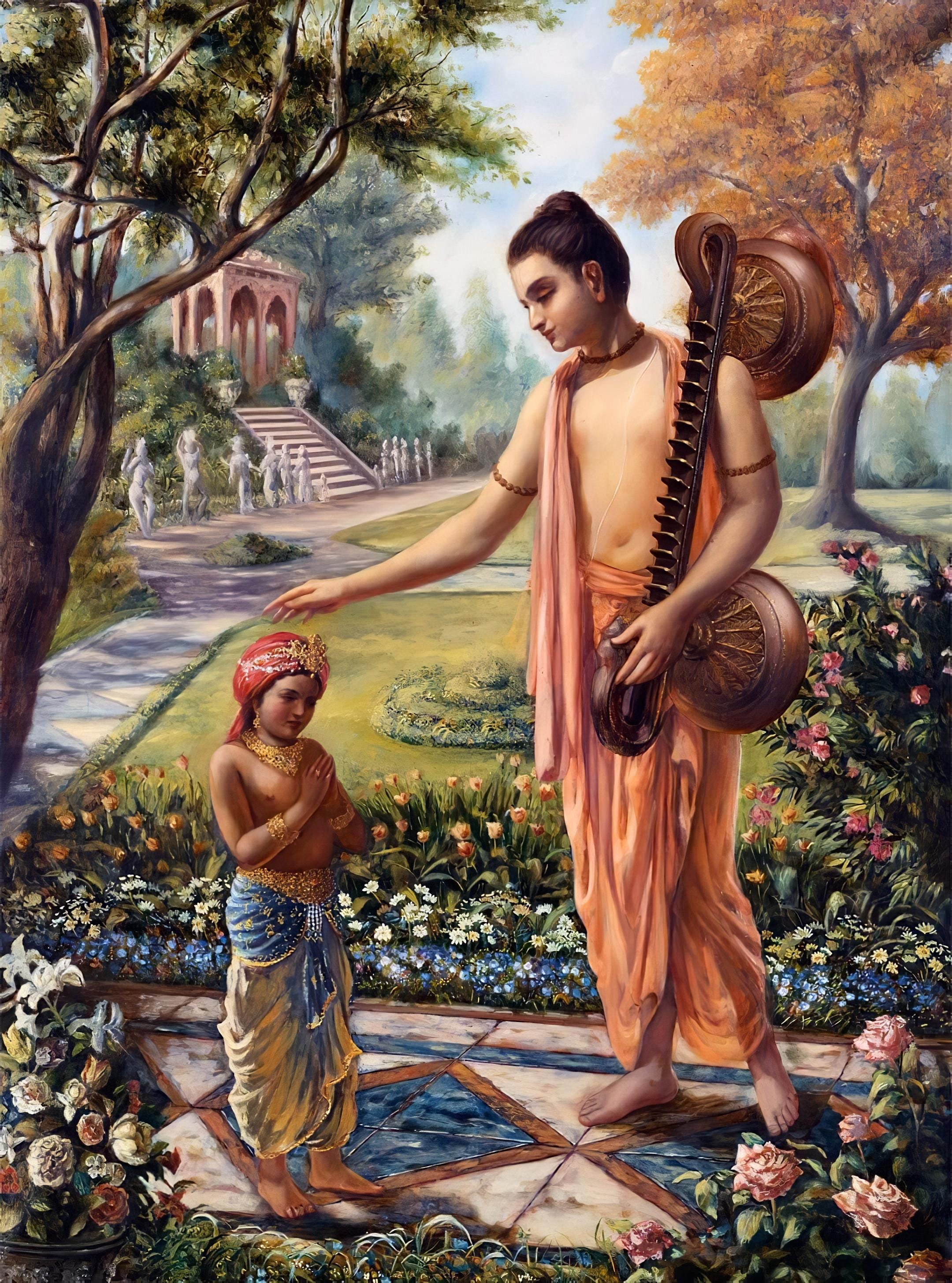 Nārada meets Dhruva, and the deep meaning of his instructions