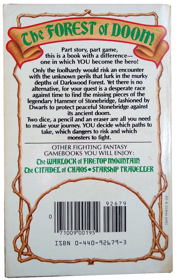 The Forest of Doom - 40 Years of Fighting Fantasy Fun