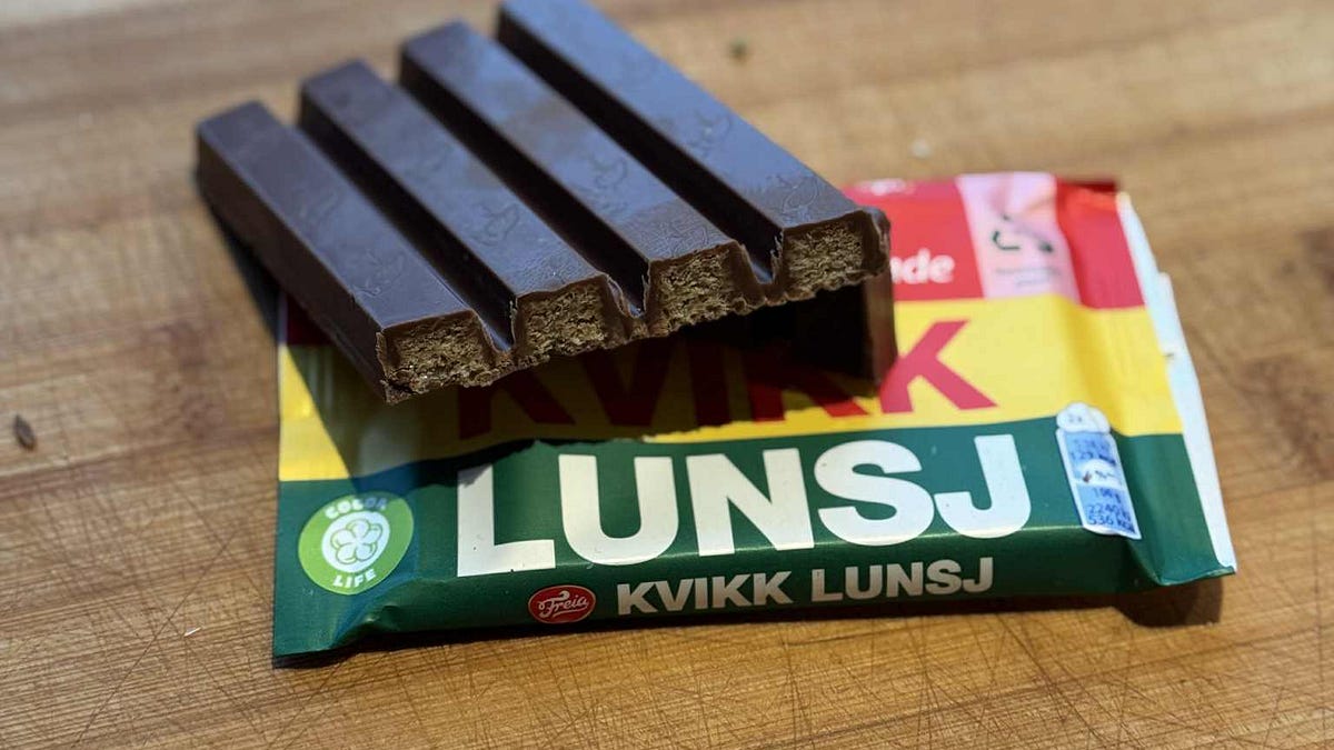 Kvikk Lunsj: A Norwegian Icon - by Andrea Copeland