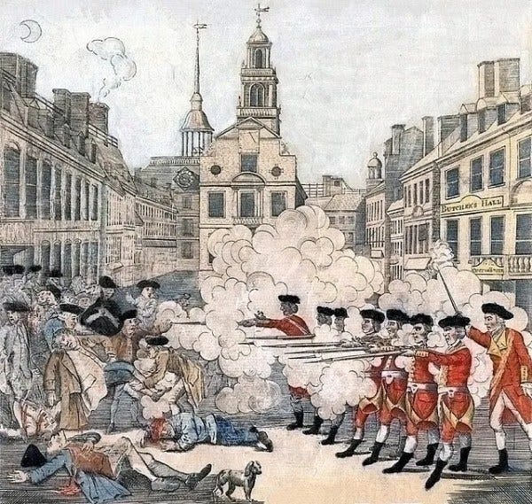 History of the Boston Massacre - by Bill Petro