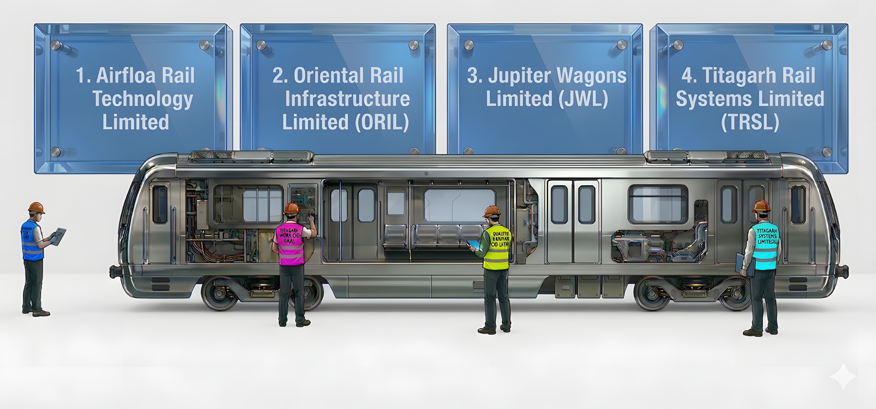 “Understanding India’s Railway Ecosystem: The Companies Behind Every Train”