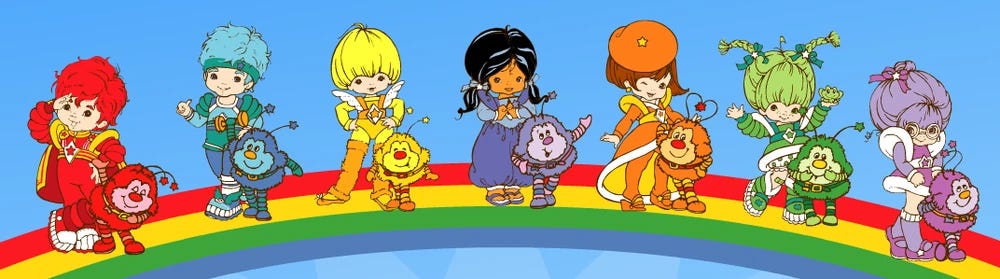 Rainbow Brite - by Michelle Kitz - History in a Toy Box