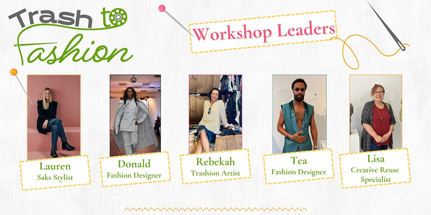 Wanna be a Trashion VIP? - by Rebekah Fraser