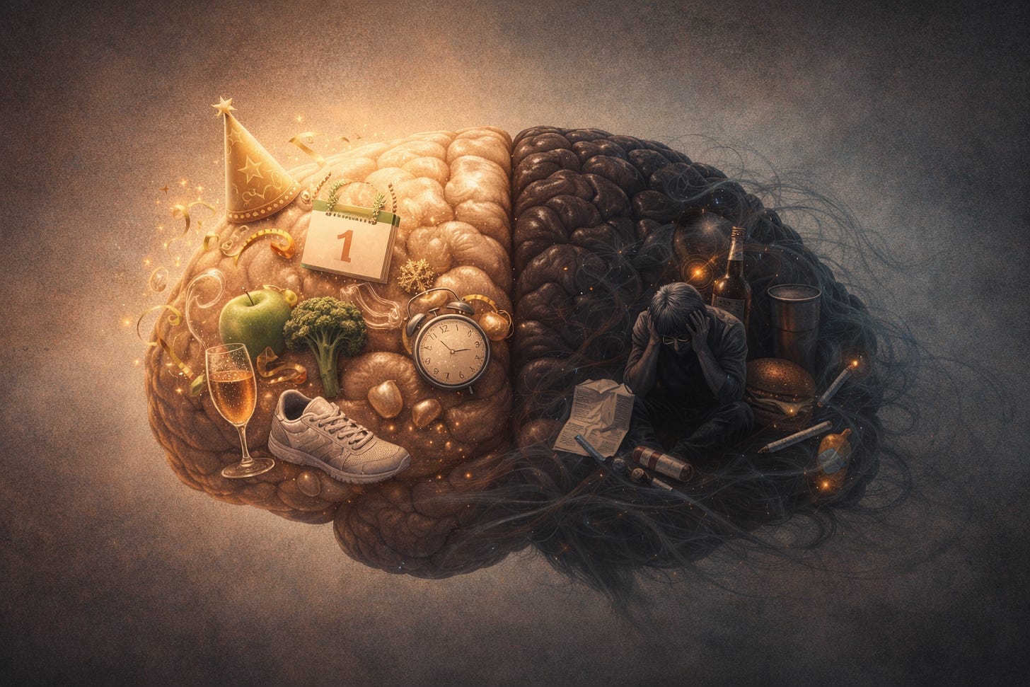 Your Brain on New Year’s Resolutions - by Adam Omary