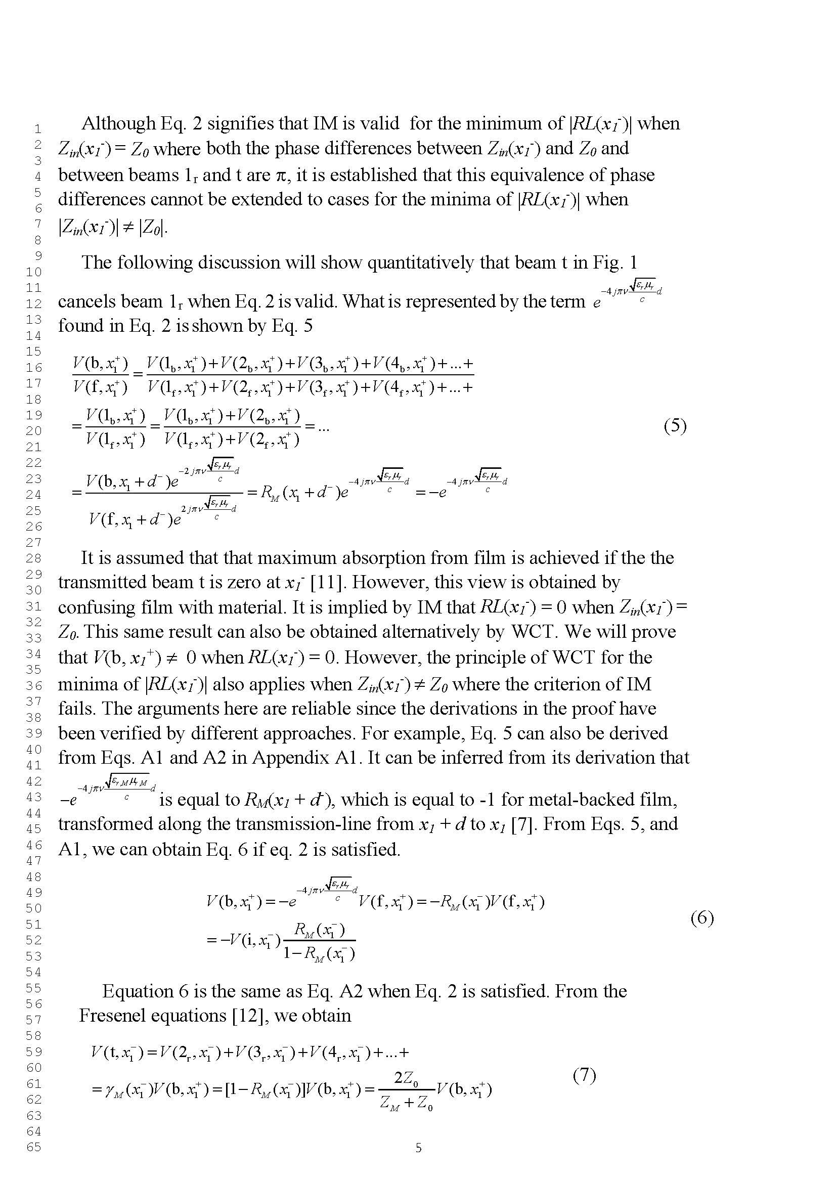 Microwave absorption of film explained accurately by wave cancellation ...