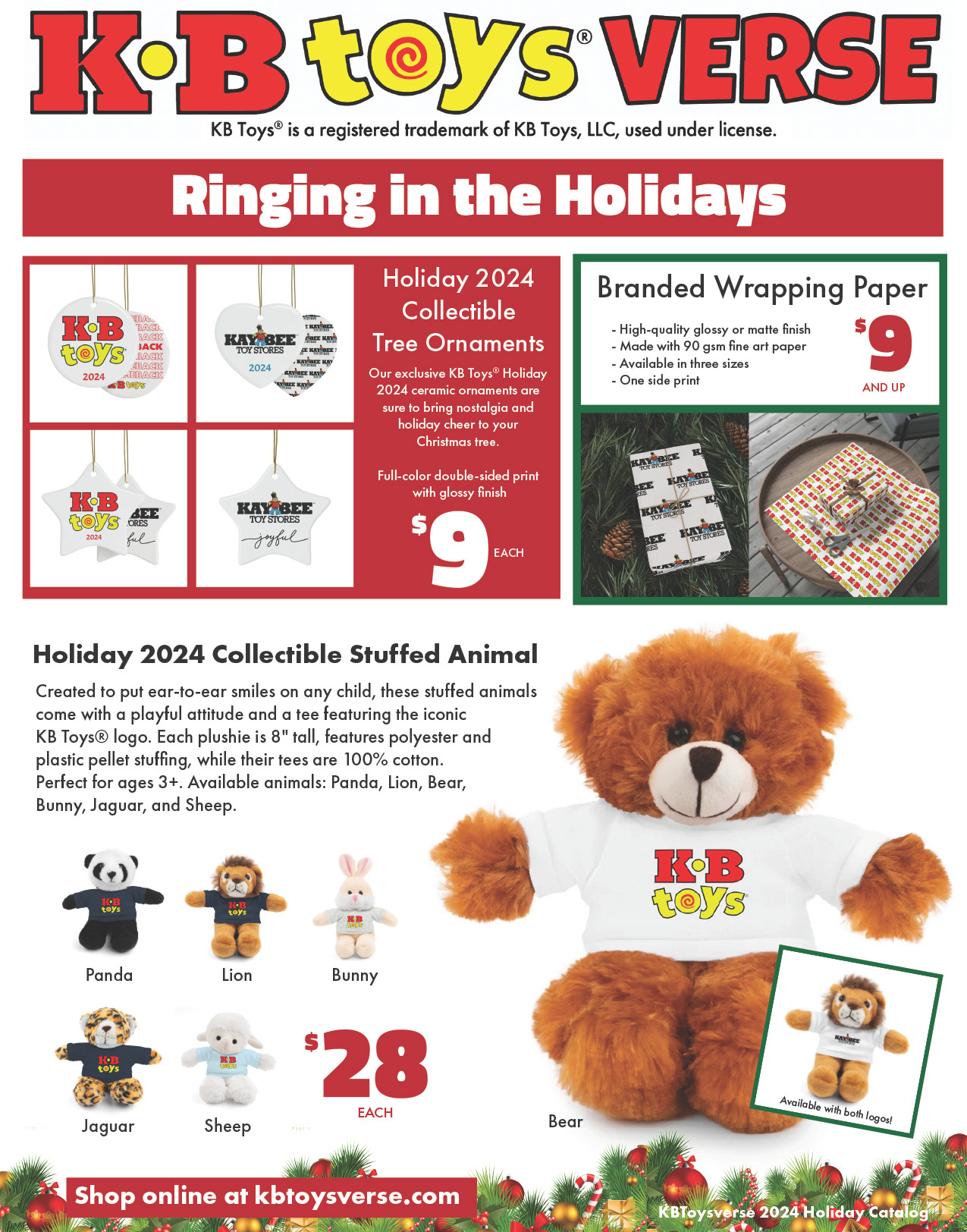 Keeping with Traditions: Holiday Catalog