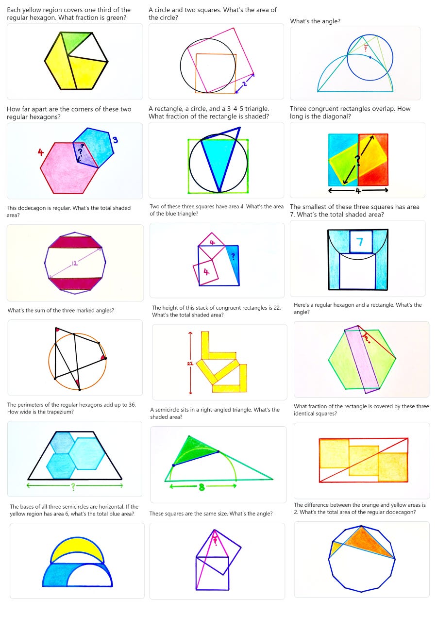Math Games: The Catriona Agg Geometry Compendium - by BL
