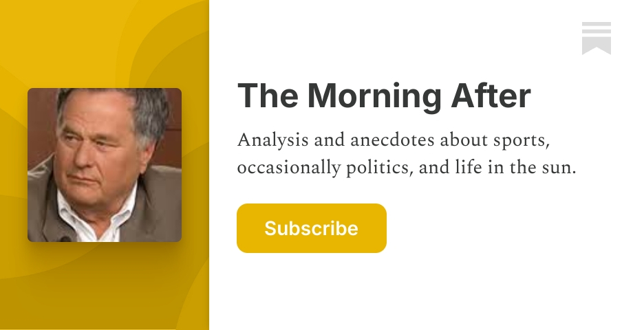 The Morning After | Mark Whicker | Substack