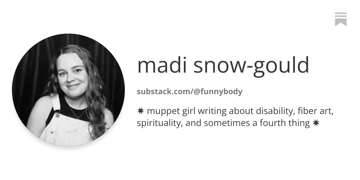 madi snow-gould | Substack