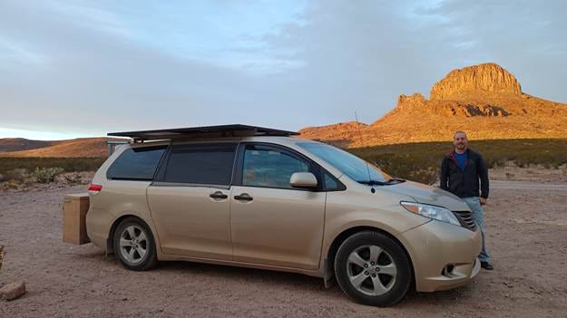 Living small, staying mobile – Quebecer finds freedom in a minivan home
