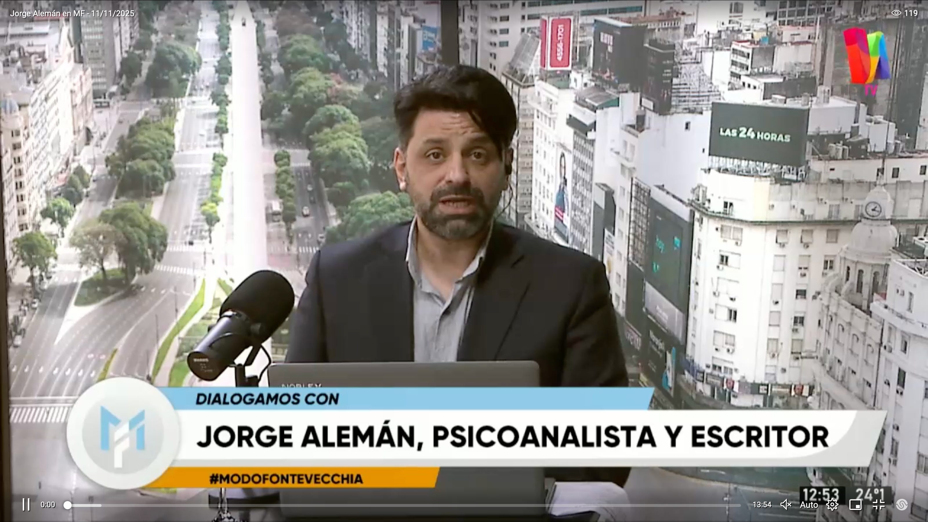 Jorge Alemán en Modo Fontevecchia | Entrevista