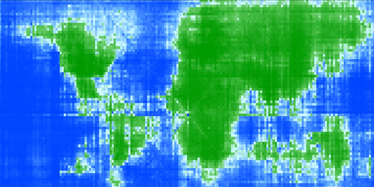 How Does A Blind Model See The Earth? - by henry