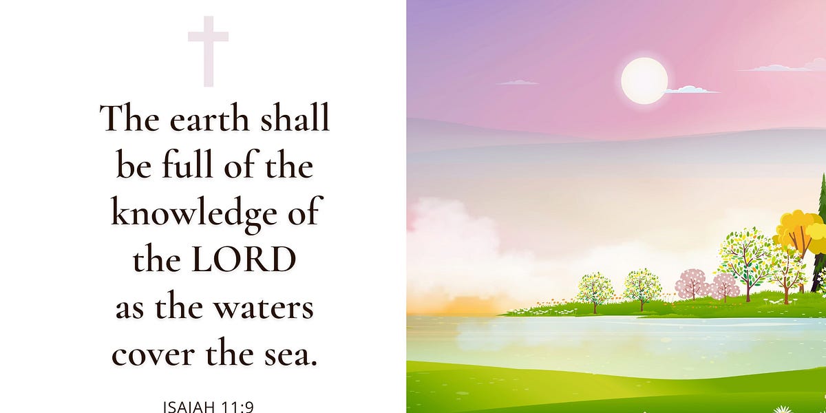 Isaiah 11: Eden Restored — The World Isaiah Saw