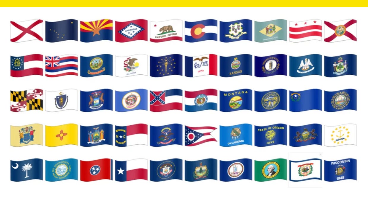 Why we won’t be getting U.S. state flag emoji