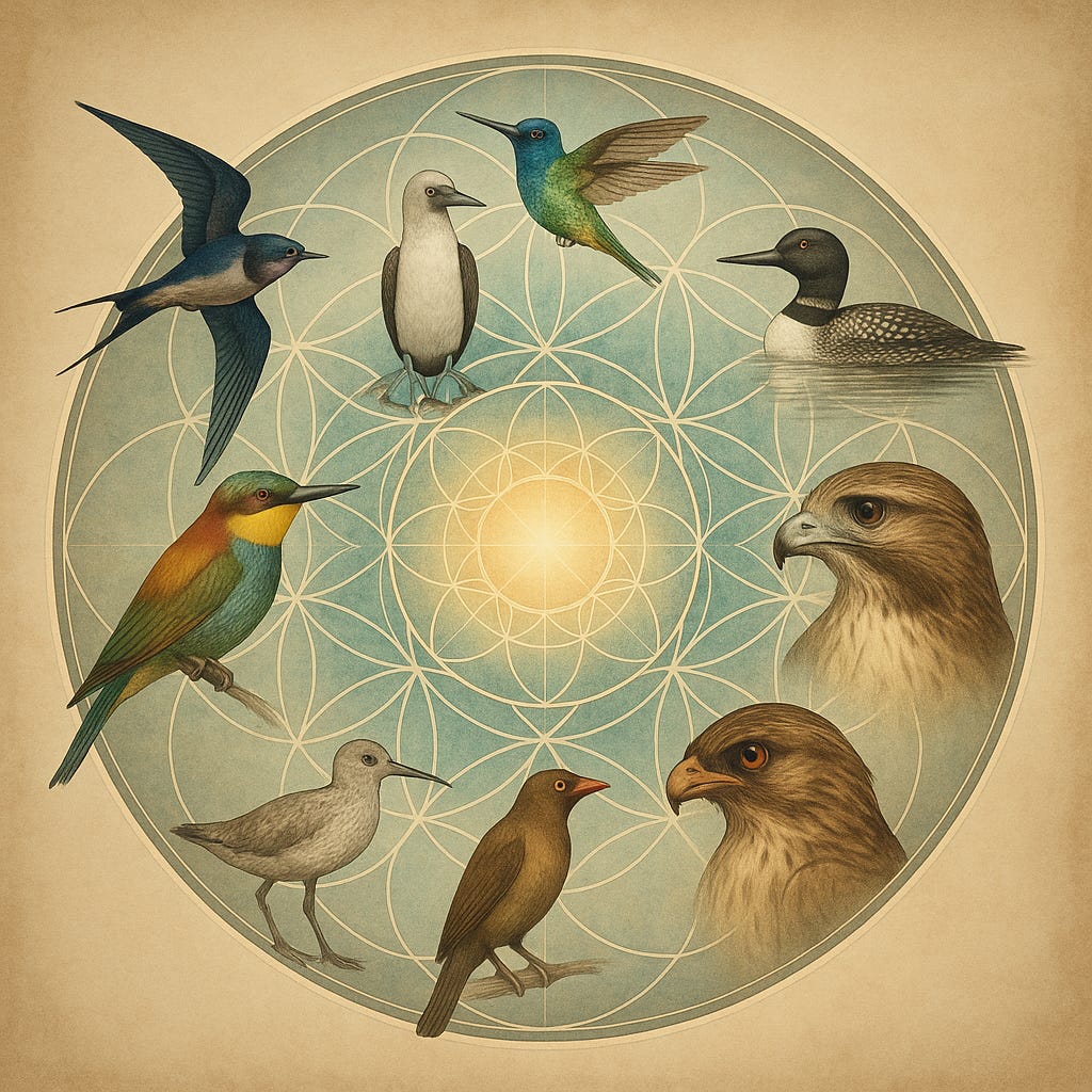 “The Flight of Eight Wings” - by illumaHeart