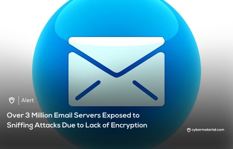 Over 3 Million Email Servers Lack Encryption