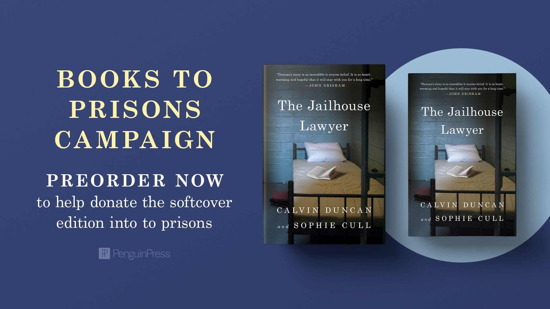 3,000 Softcovers Donated for Incarcerated Readers