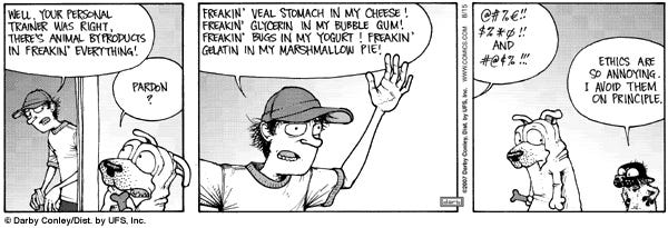 Strange Choice For LA Times Comics - by Joe Morris