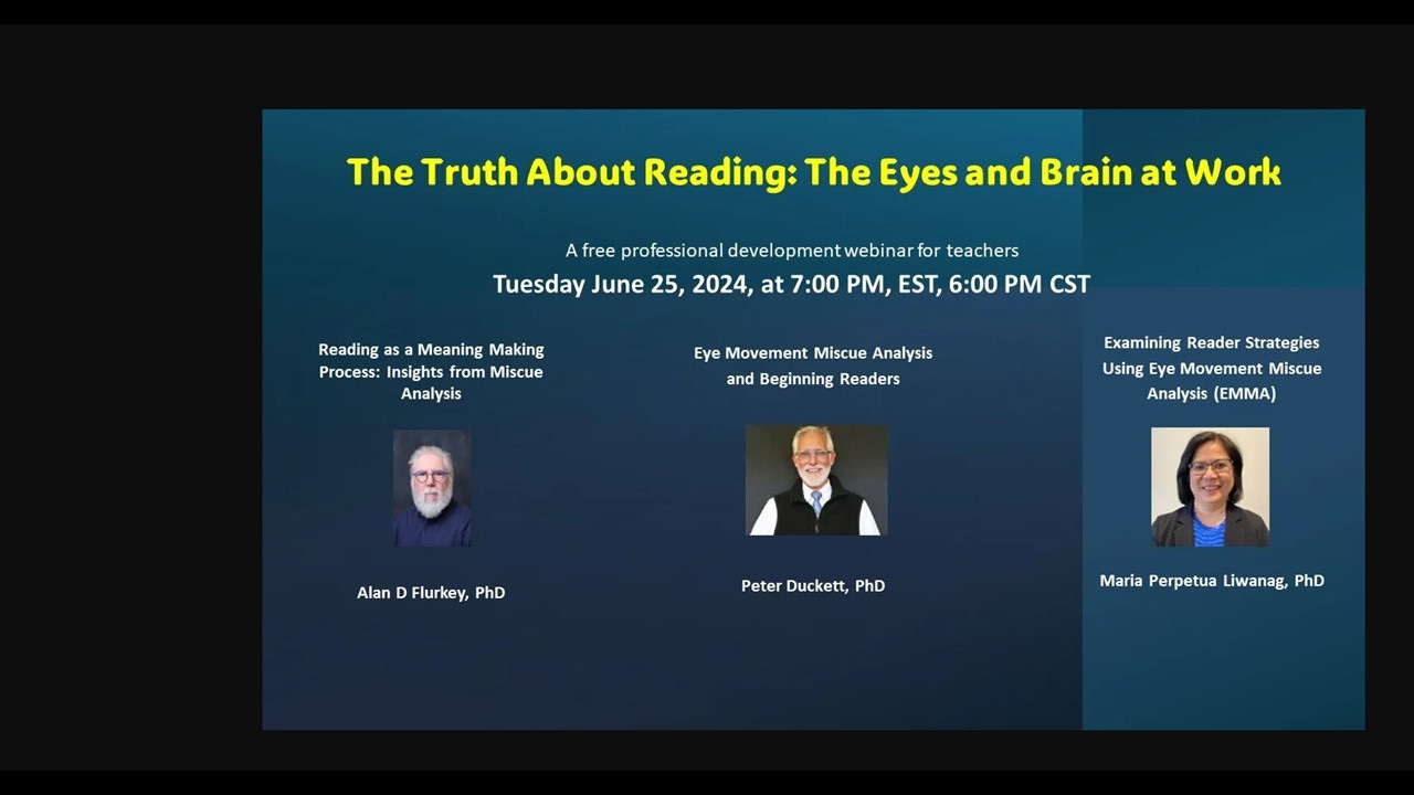 The Truth About Reading, The Eyes and Brain at Work.