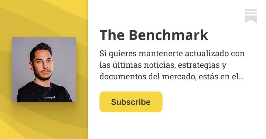 THE BENCHMARK 📈 | Alex Ruiz | Substack