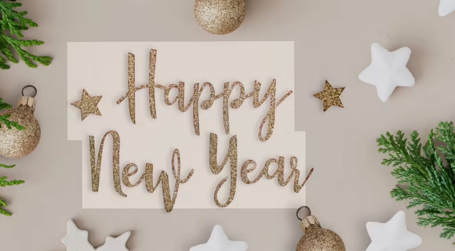 Wishing Everyone a Happy New Year! - by Olga Lautman