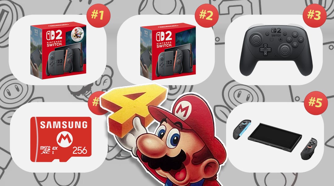 Exclusive: Nintendo Switch 2 sales – the top 20 pre-orders in the US