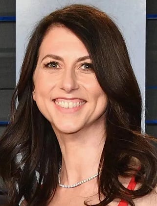 Beverly on Substack: "MacKenzie Scott, Bezos first wife, has donated ...