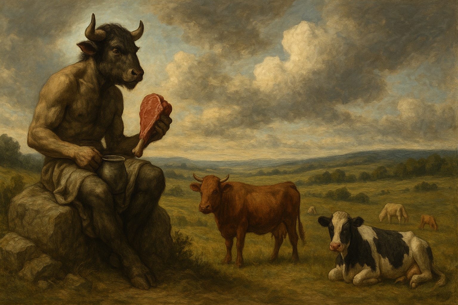 The Myth of Meat and Dairy - by Michael Corthell