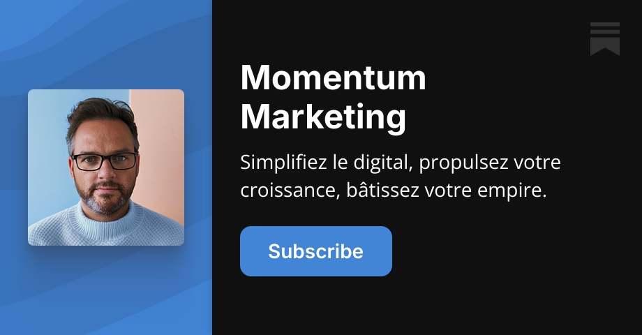 Momentum Marketing | David Licoppe | Substack