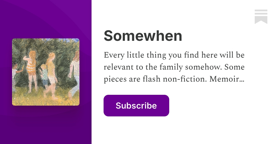 Somewhen | Karen Altergott Roberts | Substack